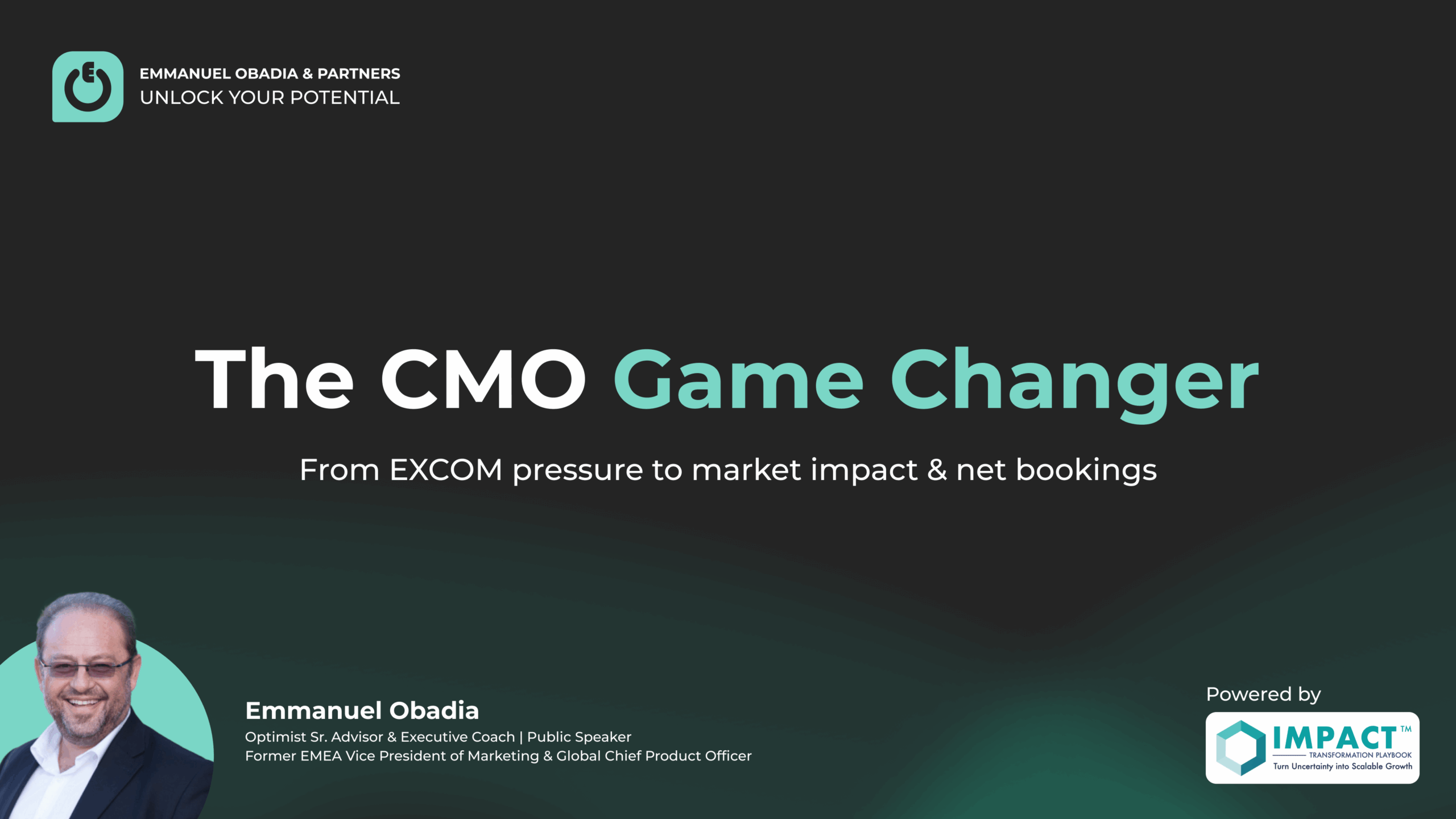 IMPACT Transformation Playbook™ | Emmanuel Obadia